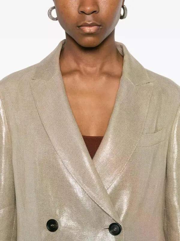 Brunello Cucinelli Button Double-breasted Jacket