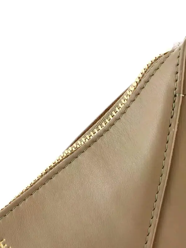 Loewe Puzzle Pouch Bag Leather Clutch - Green