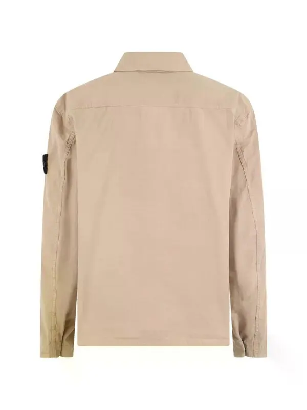 Stone Island Patch Pocket Zip Jacket - Neutrals