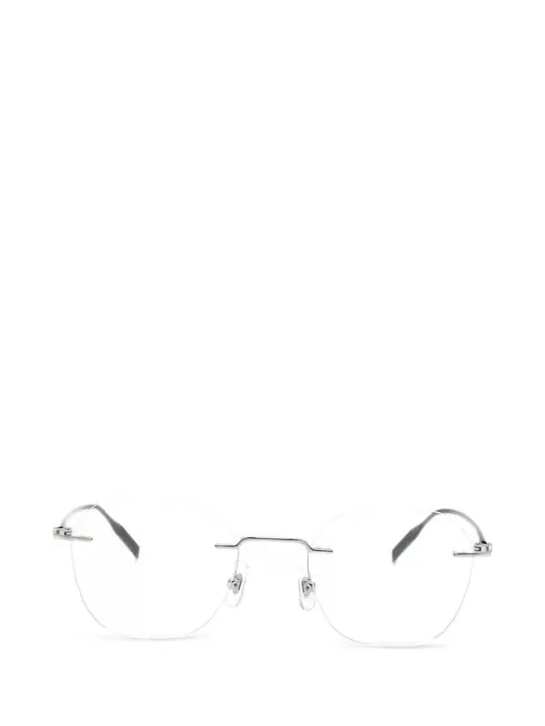 Montblanc Round-frame Glasses - Silver