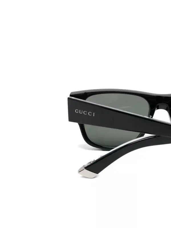 Gucci Geometric Frame Sunglasses