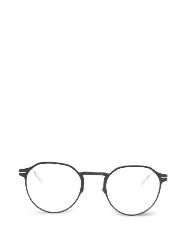 Montblanc Round Frame Eyeglasses - Black