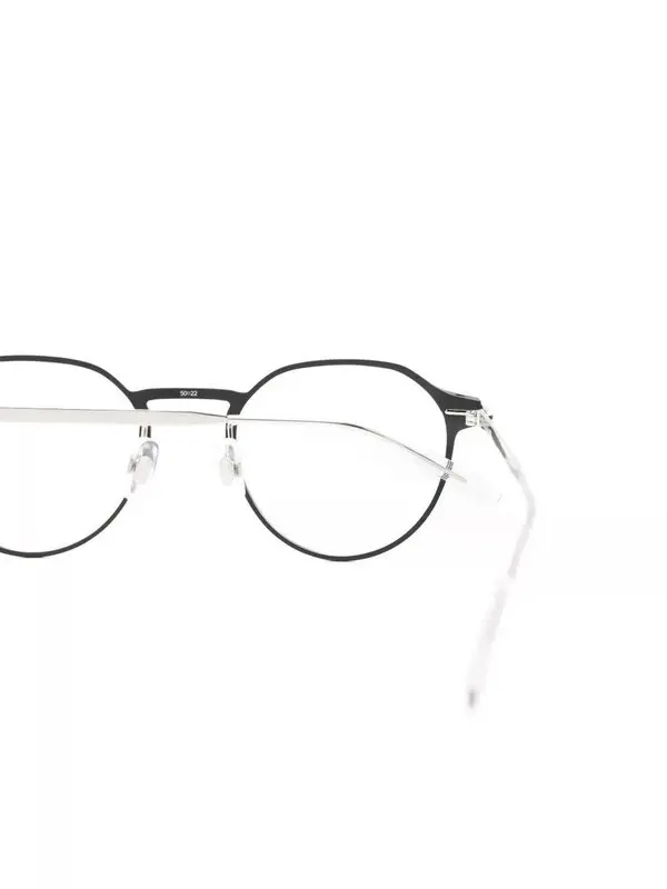 Montblanc Round Frame Eyeglasses - Black