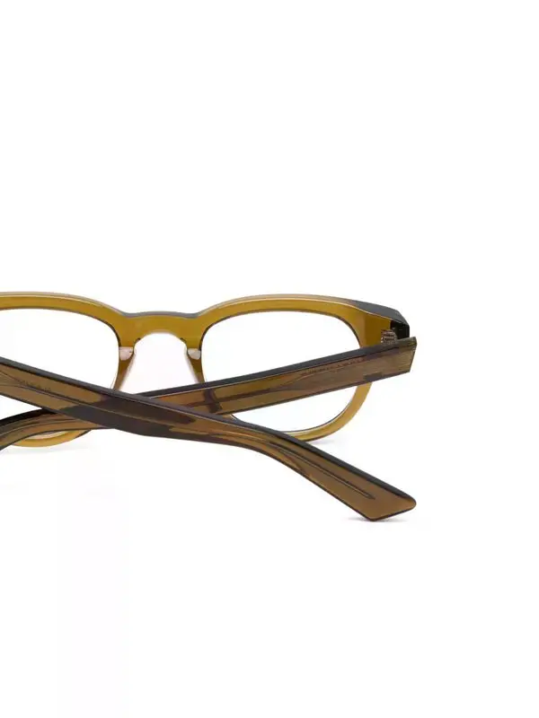 Saint Laurent Round-frame Eyeglasses - Green