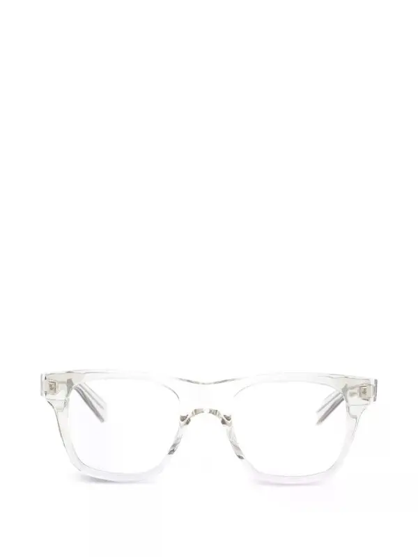 Saint Laurent Rectangle-frame Glasses - Grey