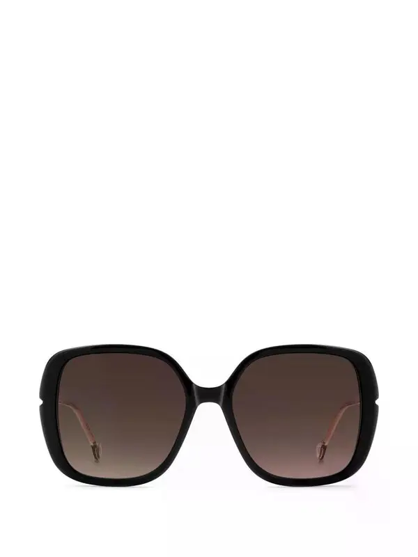 Carolina Herrera Square-frame Sunglasses - Black