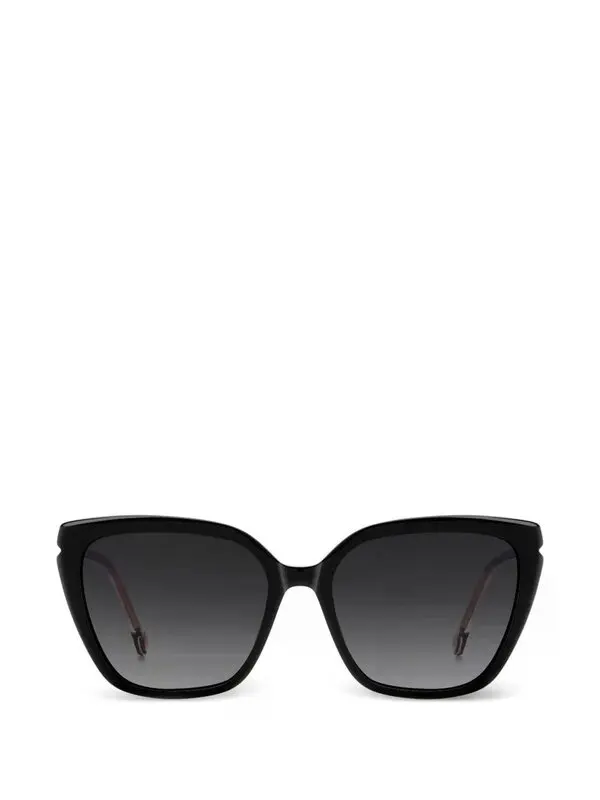 Carolina Herrera Cat-eye Frame Sunglasses - Black