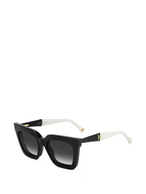 Carolina Herrera Square Frame Eyeglasses - Black