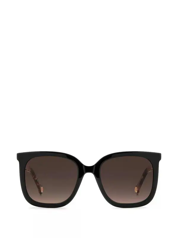 Carolina Herrera Square-frame Sunglasses - Black