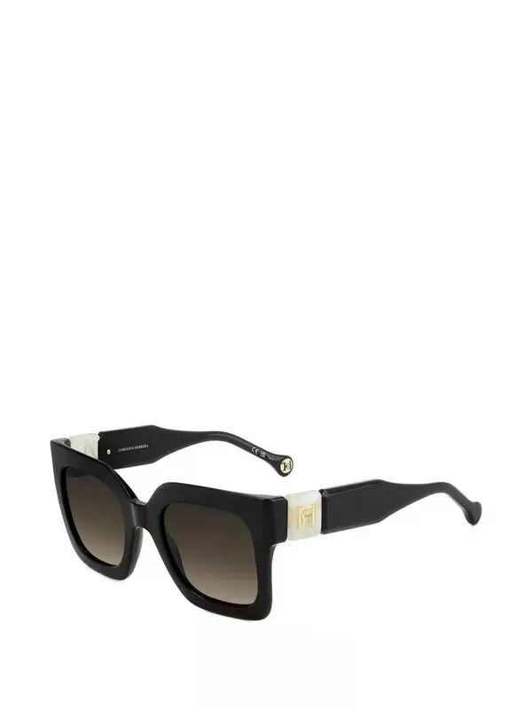 Carolina Herrera Square-frame Sunglasses - Black