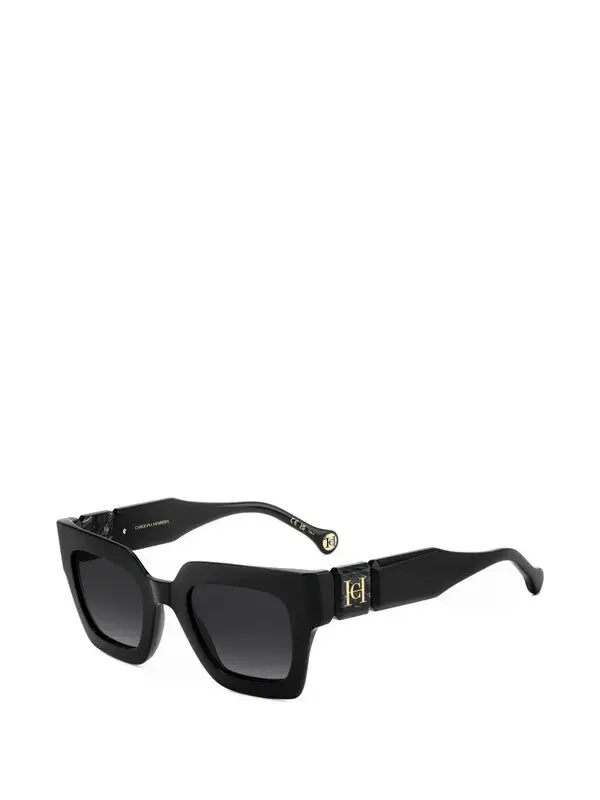 Carolina Herrera Square-frame Sunglasses - Black