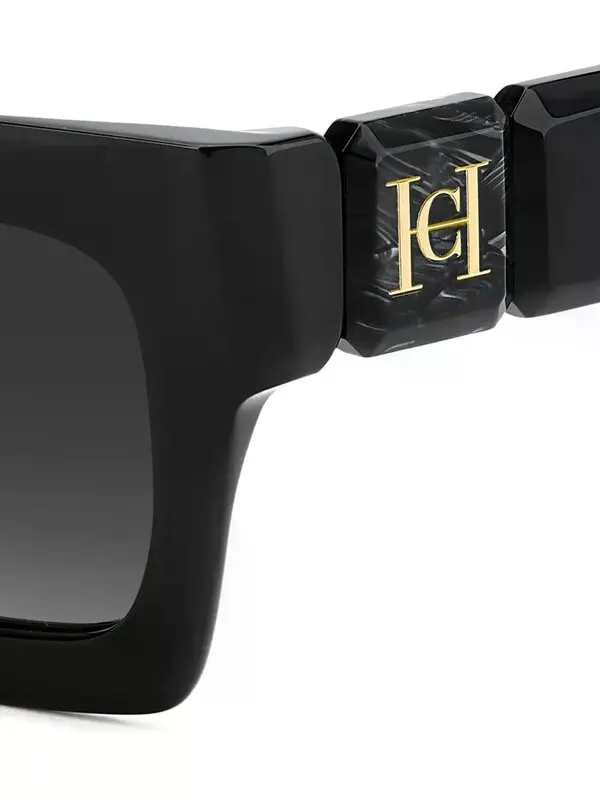 Carolina Herrera Square-frame Sunglasses - Black