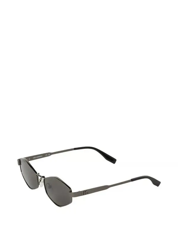 Karl Lagerfeld Monogram Geometric Sunglasses