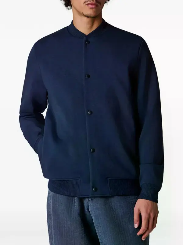 Paul Smith Button Stripes-detail Bomber Jacket
