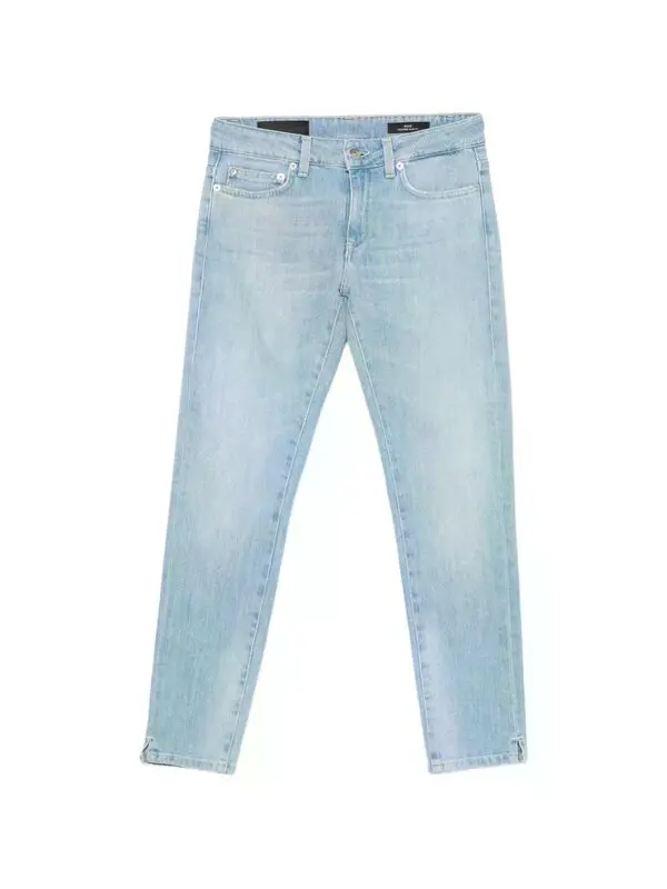 DONDUP Slit-detail Five-pocket Jeans