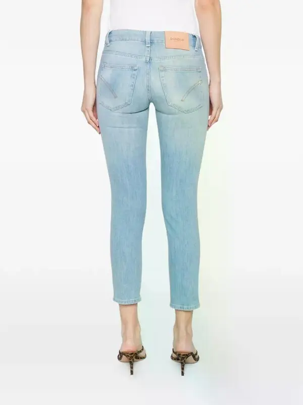DONDUP Slit-detail Five-pocket Jeans