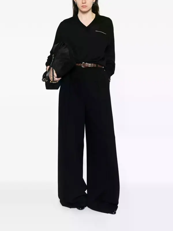 Peserico V-neck Long-sleeve Sweater