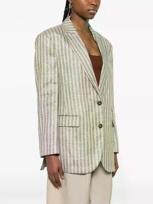 Brunello Cucinelli Striped Blazer