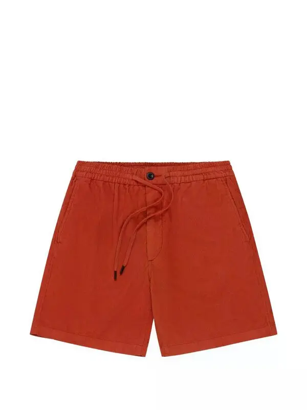 SLOWEAR Regular Fit Velvet Drawstring Shorts