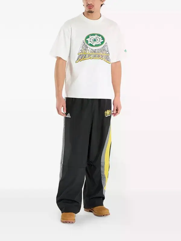Adidas X Brain Dead Logo-detail Track Pants - Black
