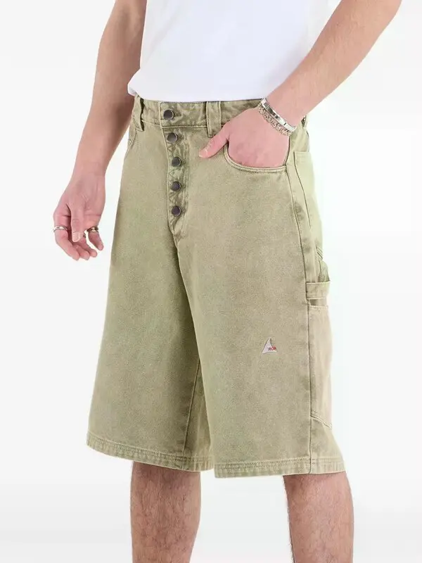 ROA Ash Canvas Shorts - Green