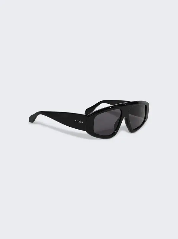 ALAÃA Aviator Mask Sunglasses