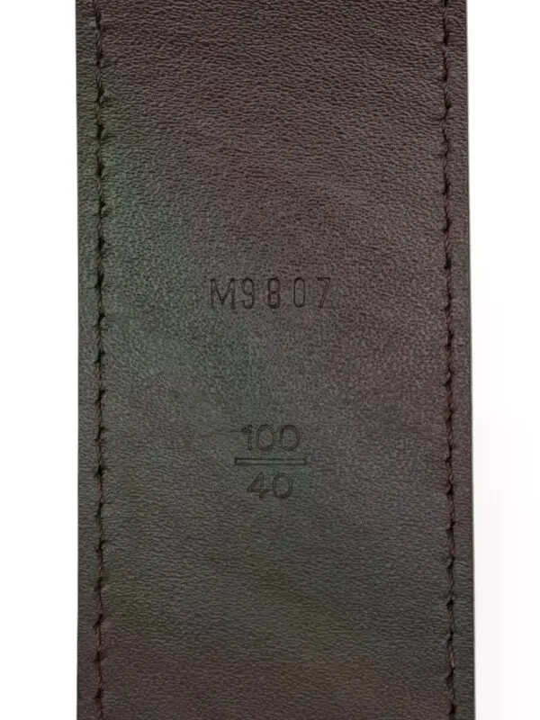 LOUIS VUITTON Damier Ebene Initiales Belt