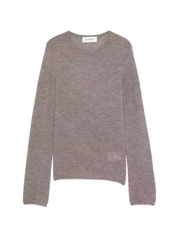 LISA YANG Georgie Long-sleeve Top - Brown