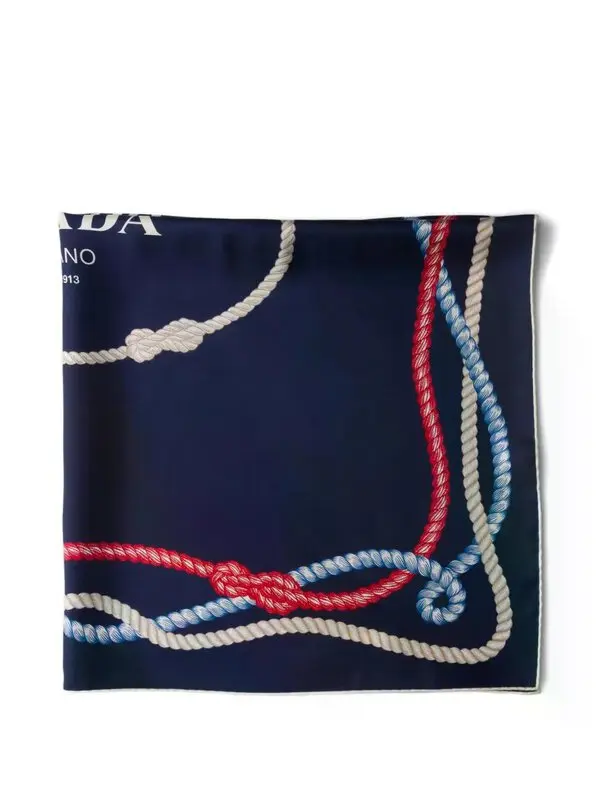 Prada Silk Scarf