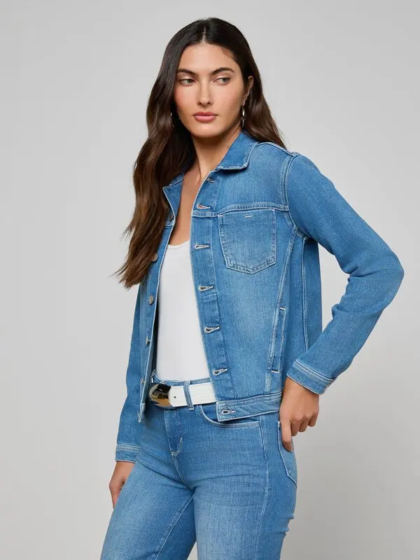 L'Agence Celine Jean Jacket - Getty