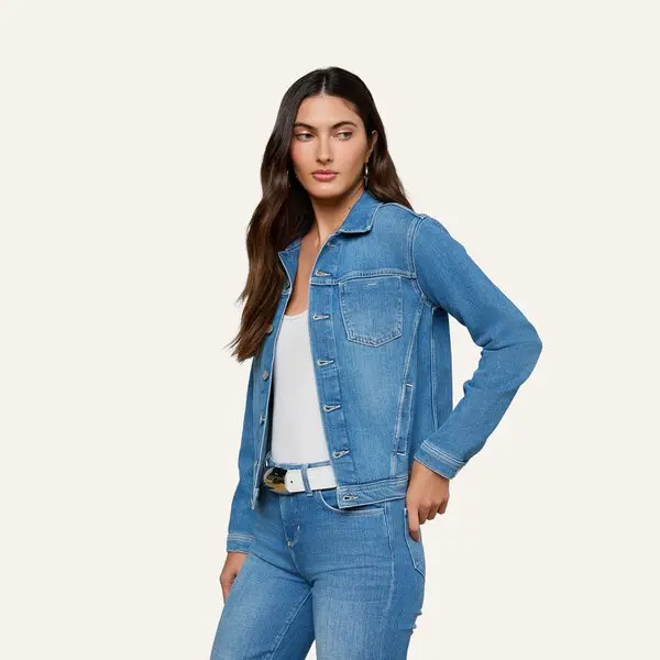 L'AGENCE Celine Jean Jacket - Getty