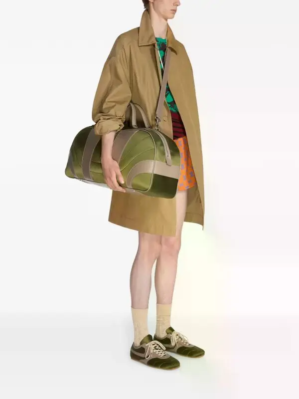 Dries Van Noten Panelled Holdall