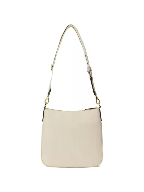 Ralph Lauren Logo Leather Shoulder Bag