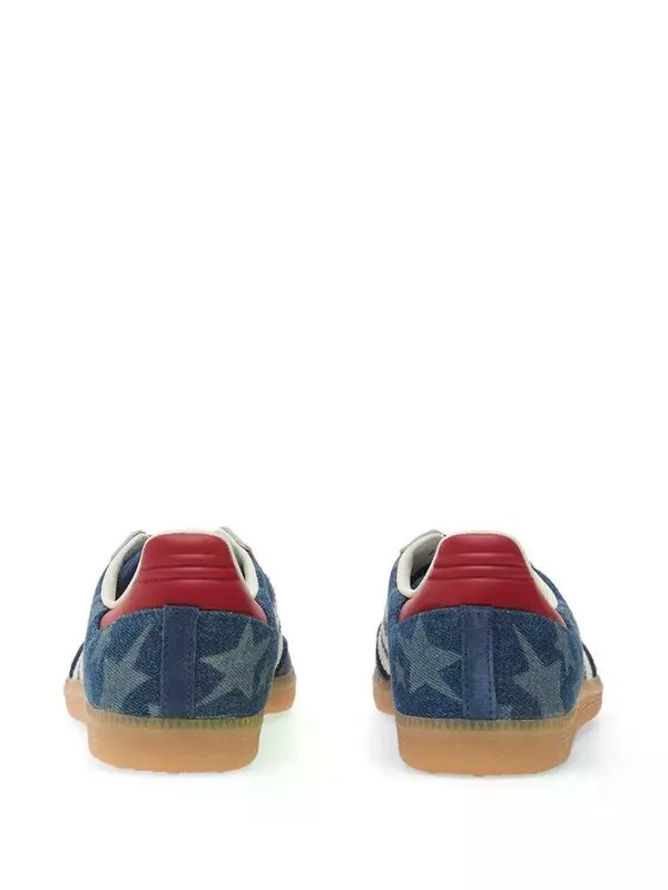 Adidas Samba Og Star-print Sneakers - Blue