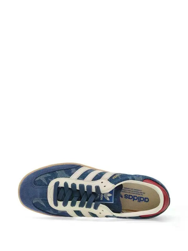 Adidas Samba Og Star-print Sneakers - Blue