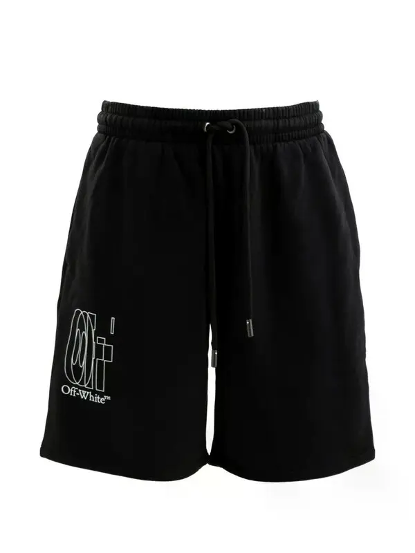 Off-White Logo-print Drawstring Shorts