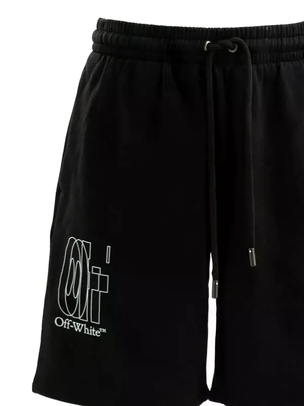 Off-White Logo-print Drawstring Shorts