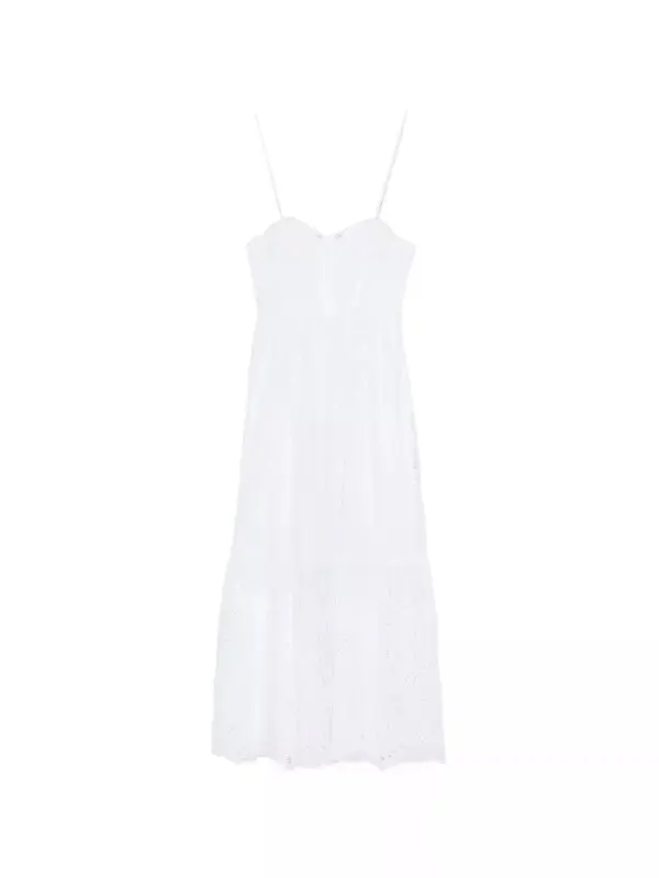 ERMANNO FIRENZE Tiered Midi Dress