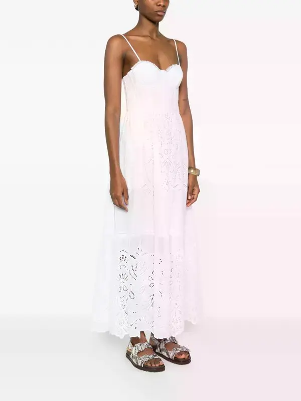ERMANNO FIRENZE Tiered Midi Dress