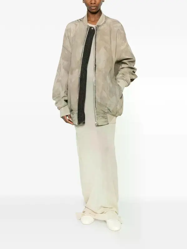 Rick Owens Crew Neck Racerback Maxi Dress - Neutrals