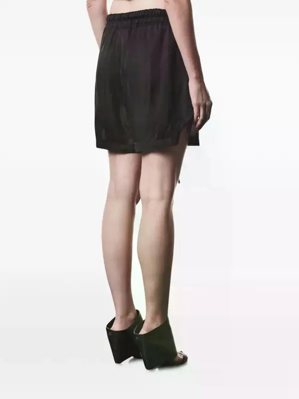 THOM KROM Drawstring Waist Shorts