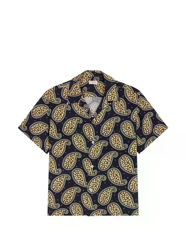 FURSAC Paisey-print Shirt - Blue