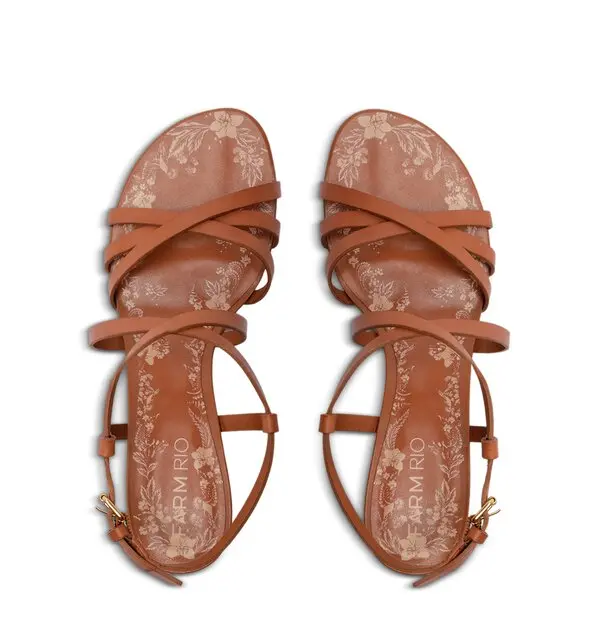 Farm Rio Spring Kitten Heel Sandals