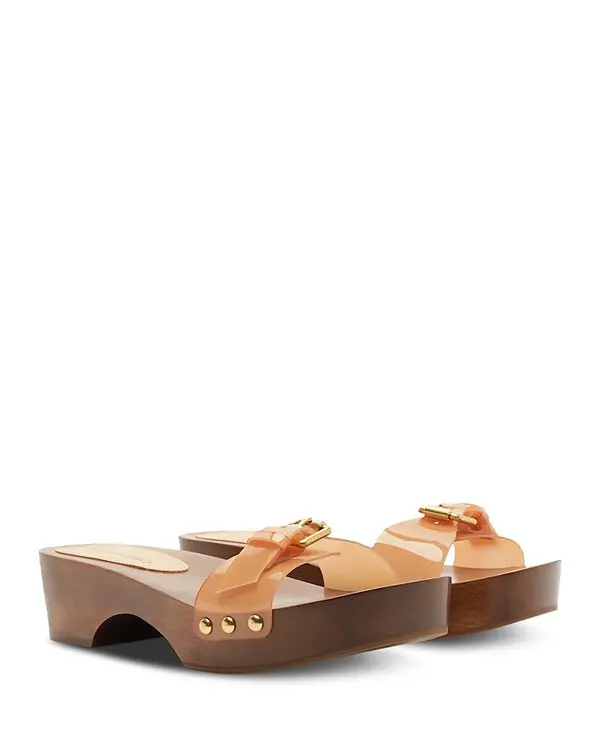 Farm Rio Jelly Clog Sandals - Old Blush