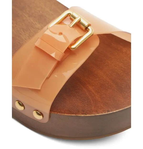 Farm Rio Jelly Clog Sandals - Old Blush