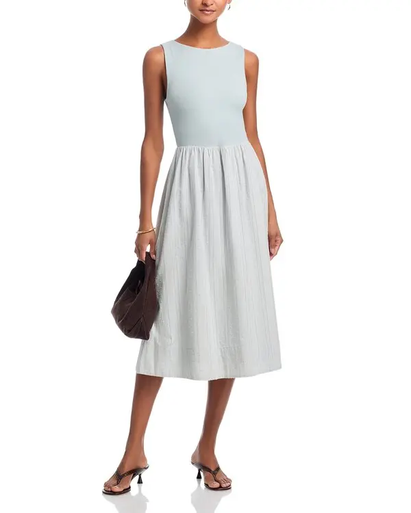 Bella Dahl Mixed Media Midi Dress