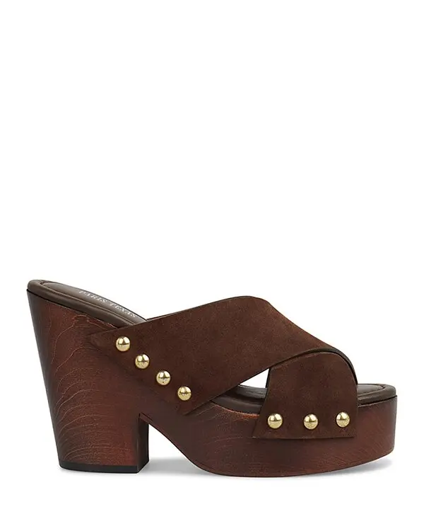 Paris Texas Marisol Studded Mules