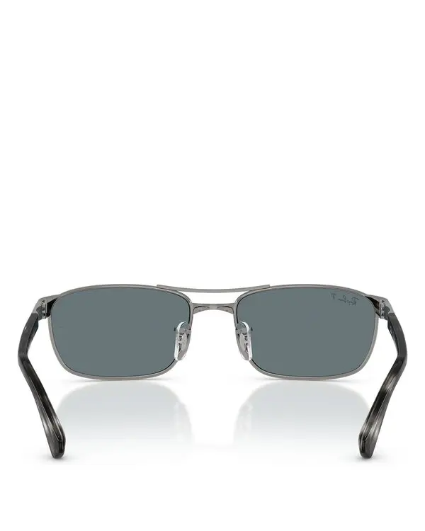 Ray-ban Rectangular Sunglasses, 57mm