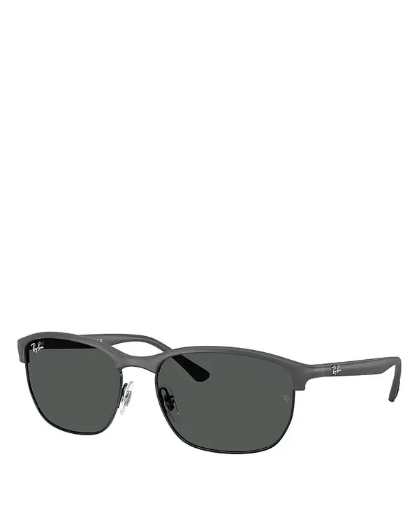 Ray-ban Square Sunglasses, 59mm - Dark Grey