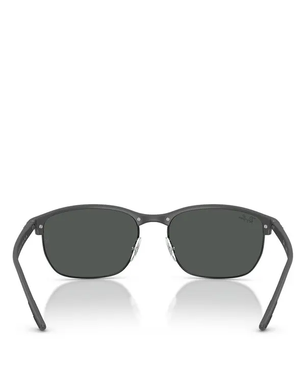 Ray-ban Square Sunglasses, 59mm - Dark Grey